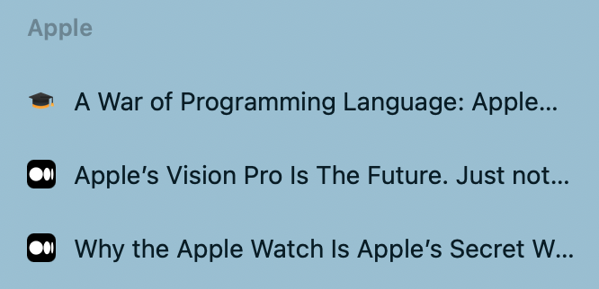 Warren Web: Arc – Browse for me